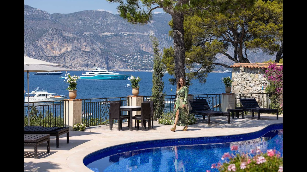 Cap Villas: Villa Cuccia Noya - Luxury Villa in Cap Ferrat - YouTube
