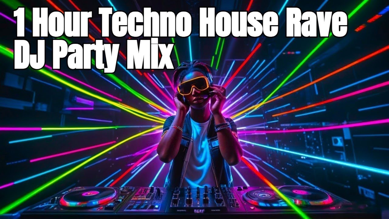 Join the Ultimate 1 Hour Techno House Rave Party Mix: Boost Your ...