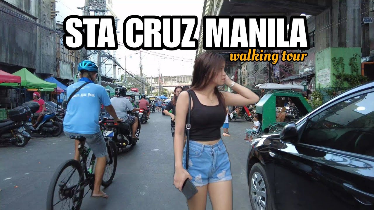 STA Cruz Manila Philippines [4k] Walking tour - YouTube