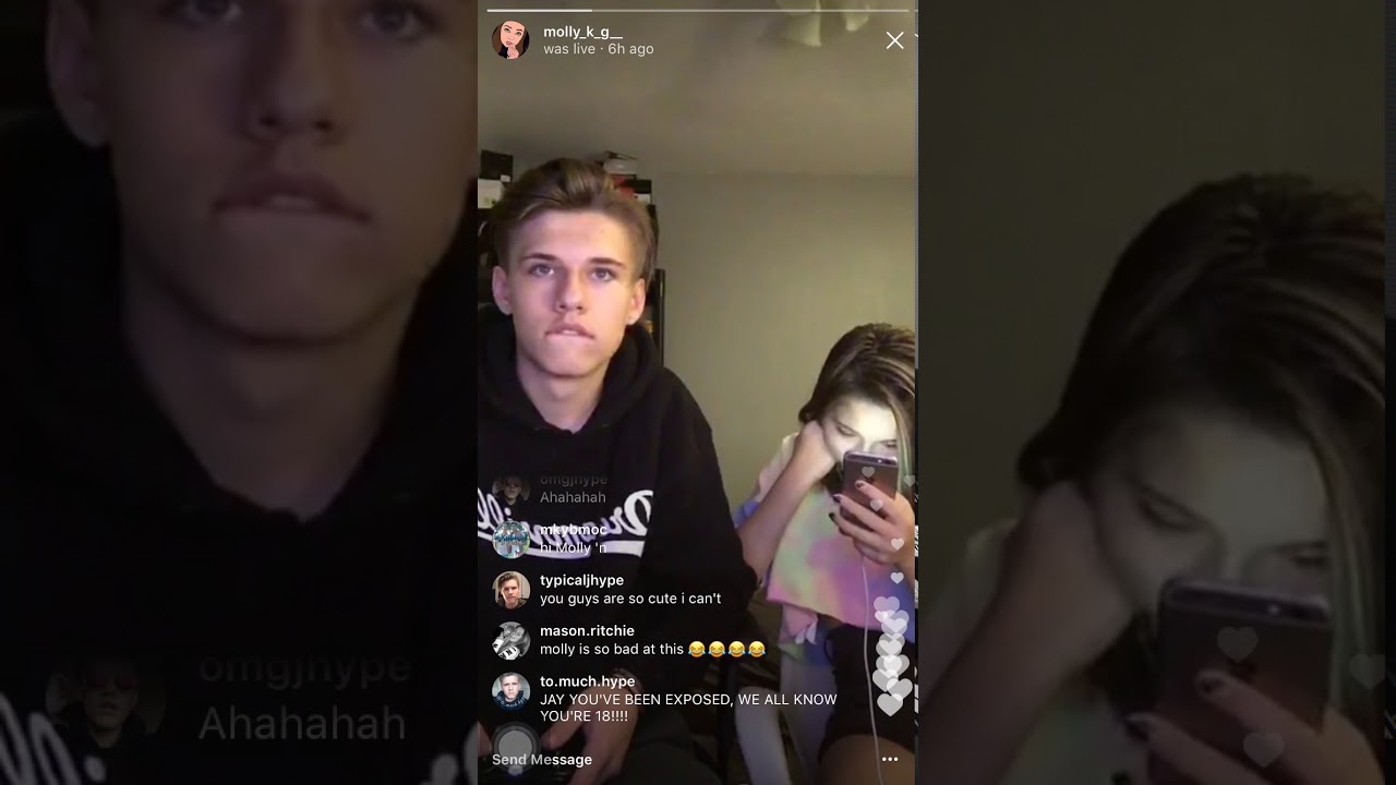 Molly Gilbert (ft. JHype) Instagram Live (09.04.17) - YouTube
