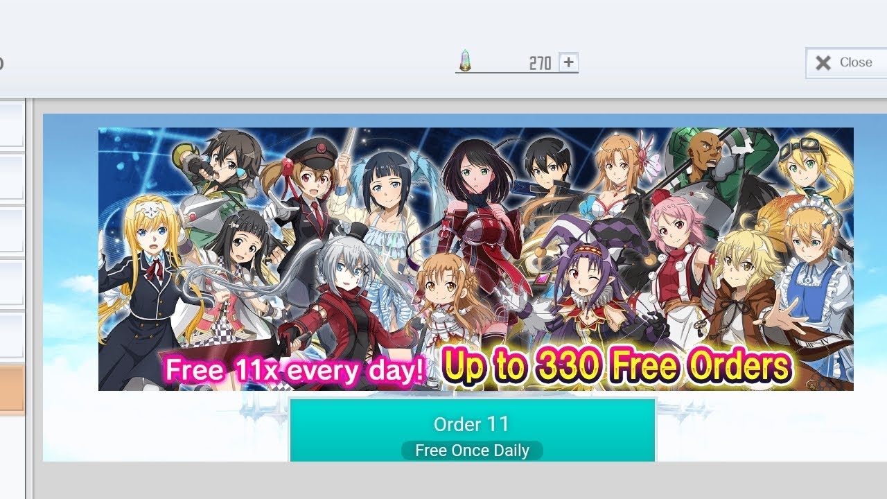 [SAOIF] Free order 330 | Part 16 - YouTube