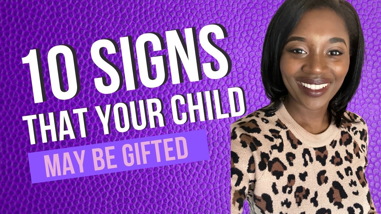 10 signs of a gifted kid - YouTube