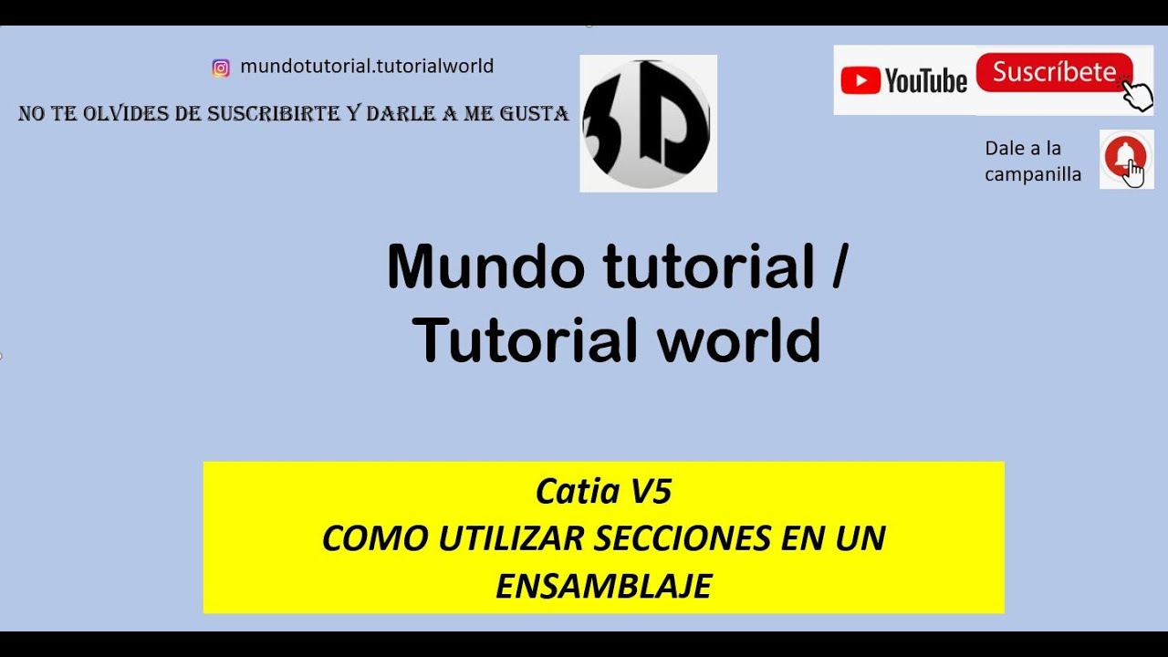 Catia V5. Sections in an assembly - YouTube