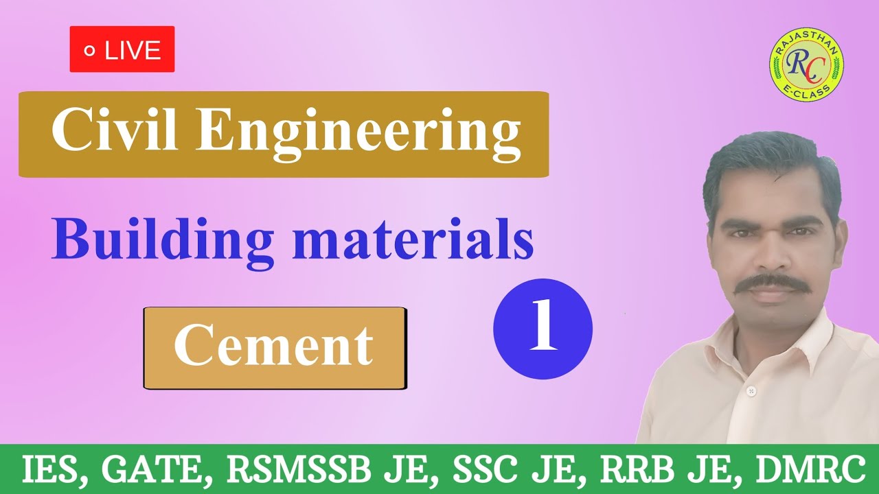 Cement | building materials | civil engineering Part 1 - YouTube
