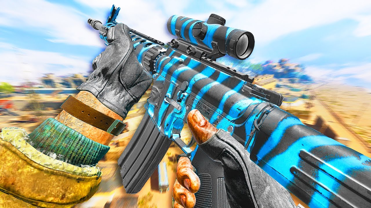 the *ONE BURST* XM4 in Warzone.. - YouTube