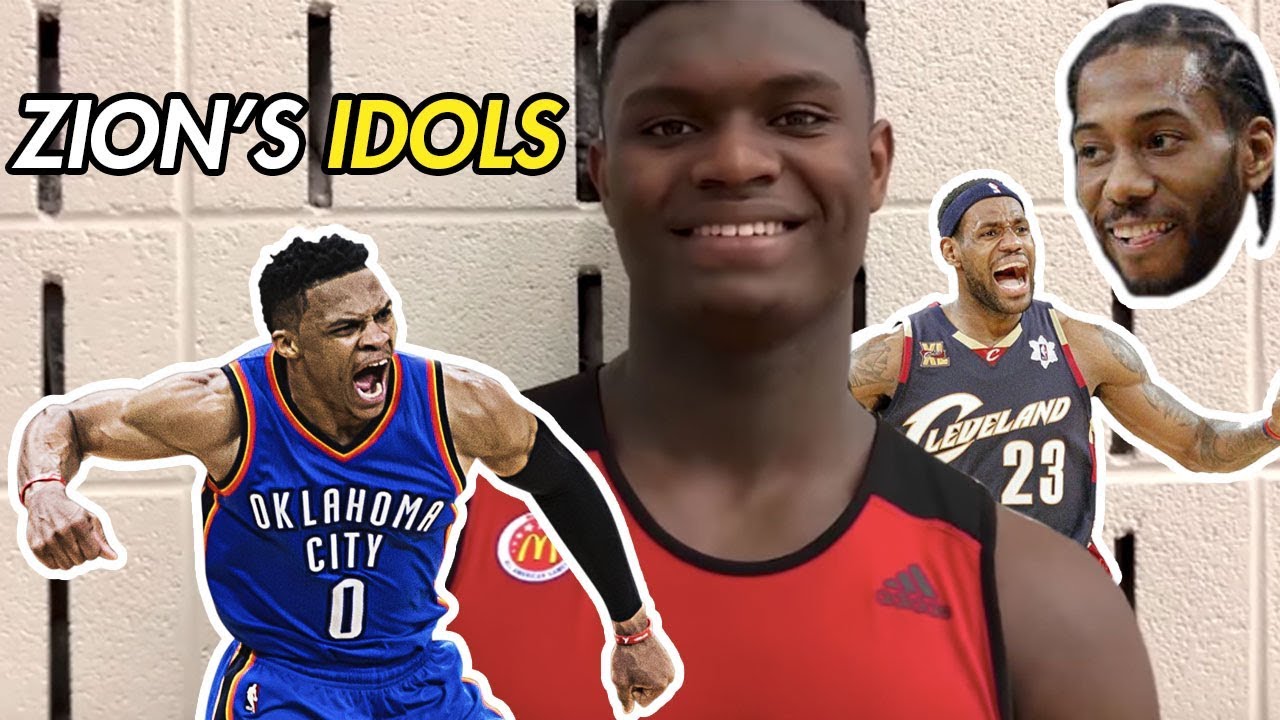 "I Look Up To LeBron, Westbrook & Leonard!" Zion Williamson Talks NBA ...