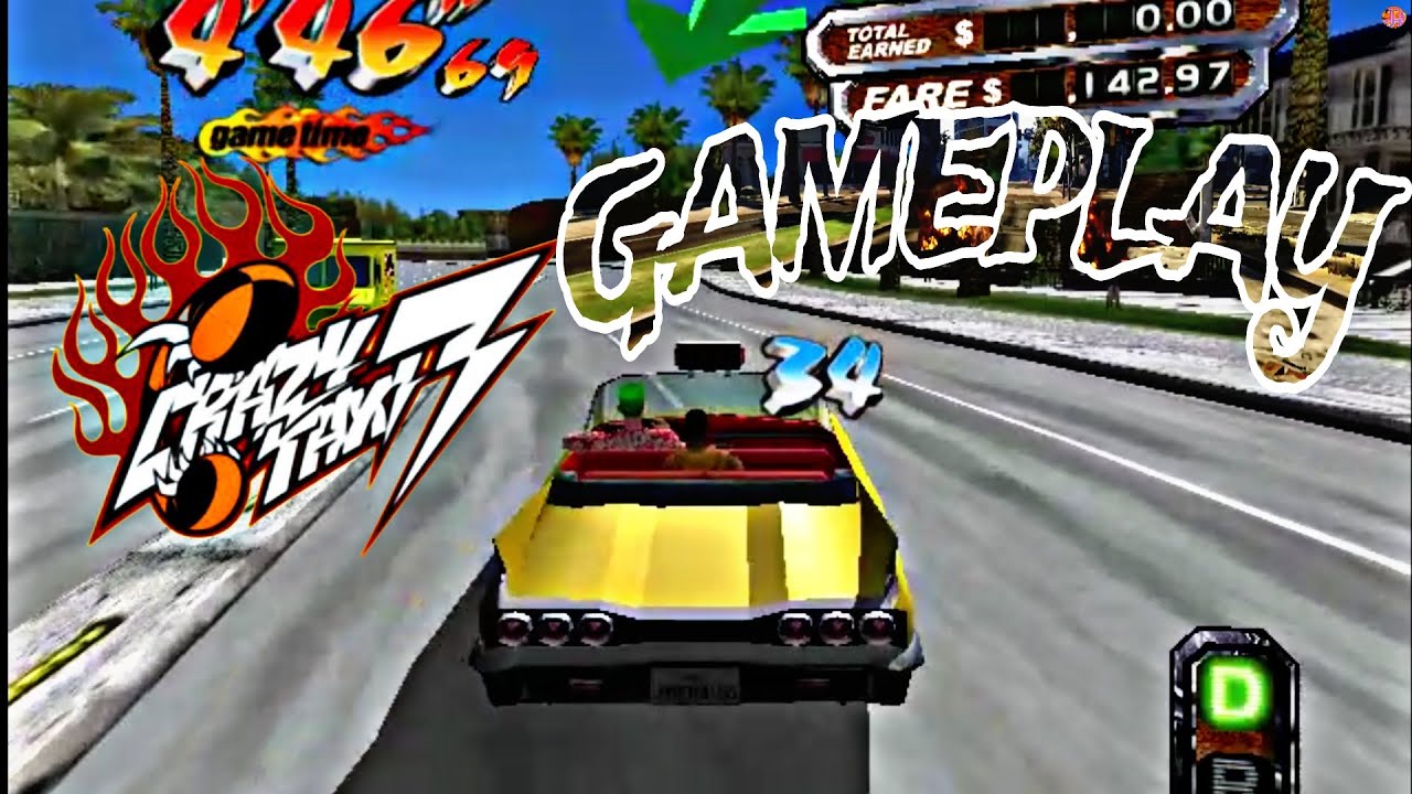Crazy Taxi 3 Gameplay | Racing Game | Low End PC Game | Car Racing Game ...