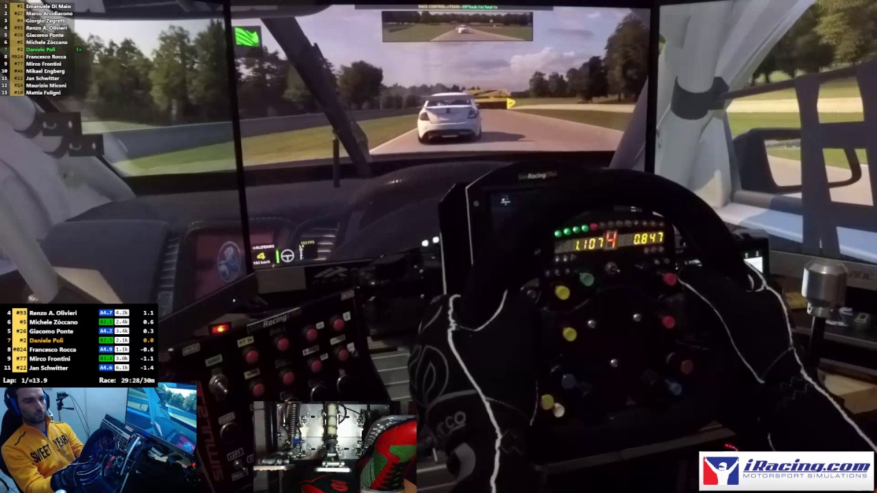 iRacing_crash test_osw wheel - YouTube