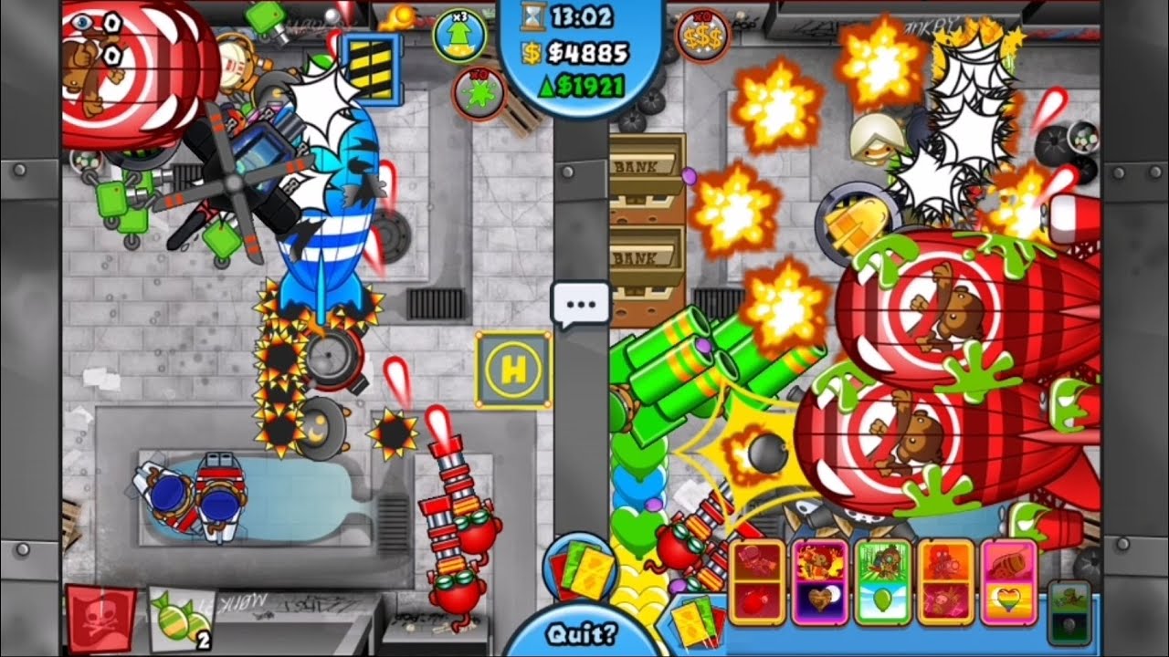 The Power of Bomb Tower MOAB Mauler BTD BATTLES... 🐵 - YouTube
