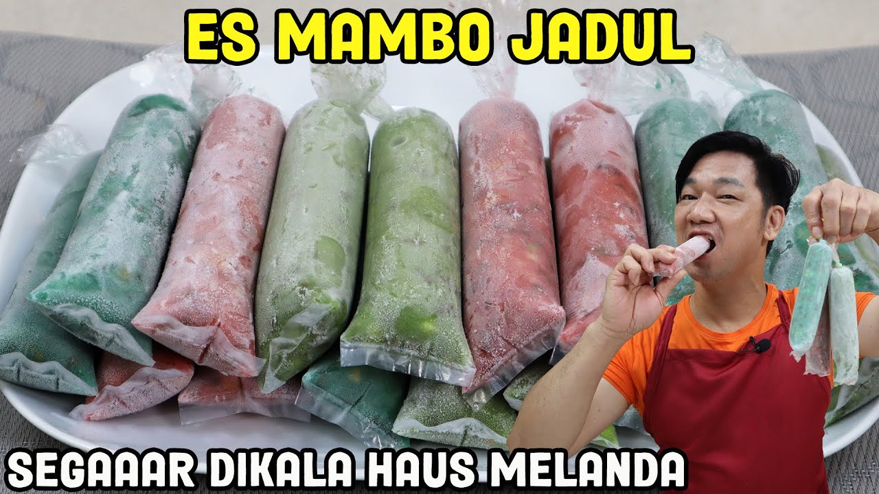 ES MAMBO JADUL Segaaar Dikala Haus Melanda Bisa Untuk Ide Jualan - YouTube