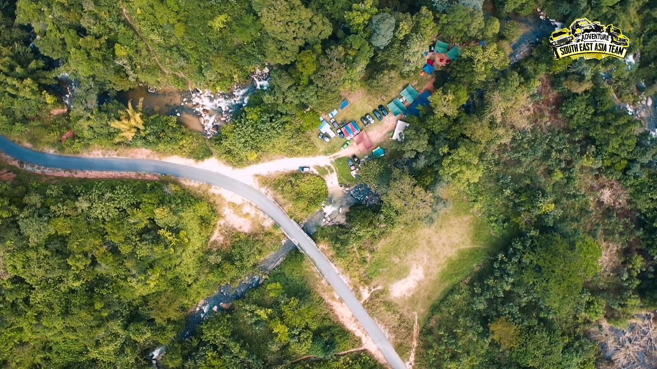 Ulu Slim Campsite Aerial View Dec. 2019 - YouTube