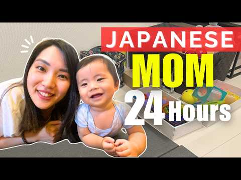 Low‑Screen Japanese Mom Routine 🇯🇵 | 5am Morning to Night with 8 month Baby