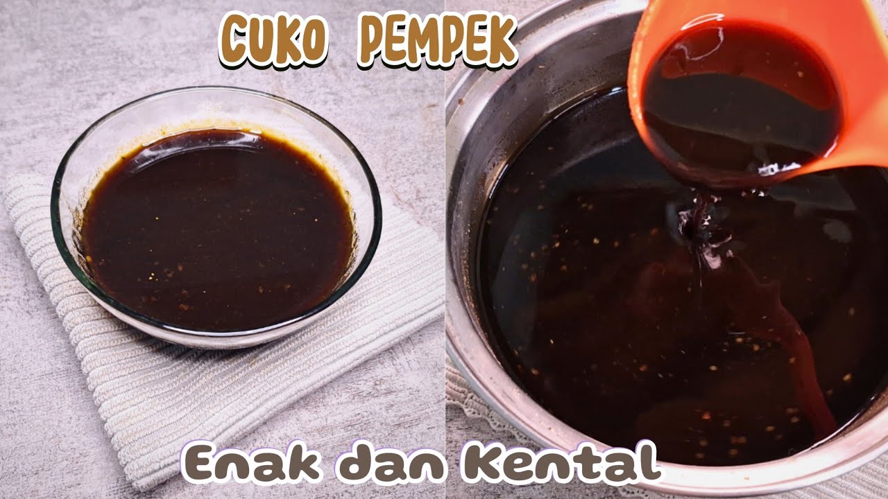 Kental dan Enak !! Resep KUAH CUKO PEMPEK - YouTube