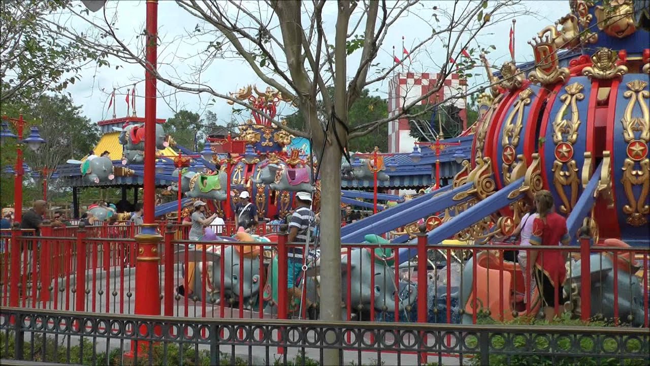Dumbo the Flying Elephant, Magic Kingdom, Walt Disney World - YouTube