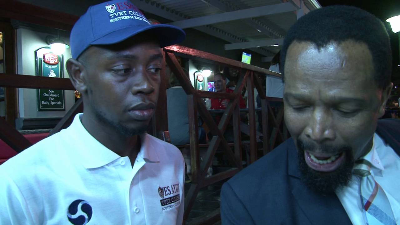 Bra Sello Maake Ka Ncube aka Archie Moroka giving words of wisdom to ...
