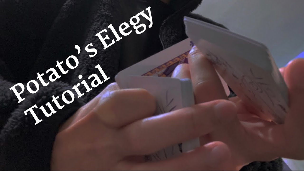 “Potato’s Elegy”｜Cardistry Tutorial for intermediate cardists and beginners - YouTube