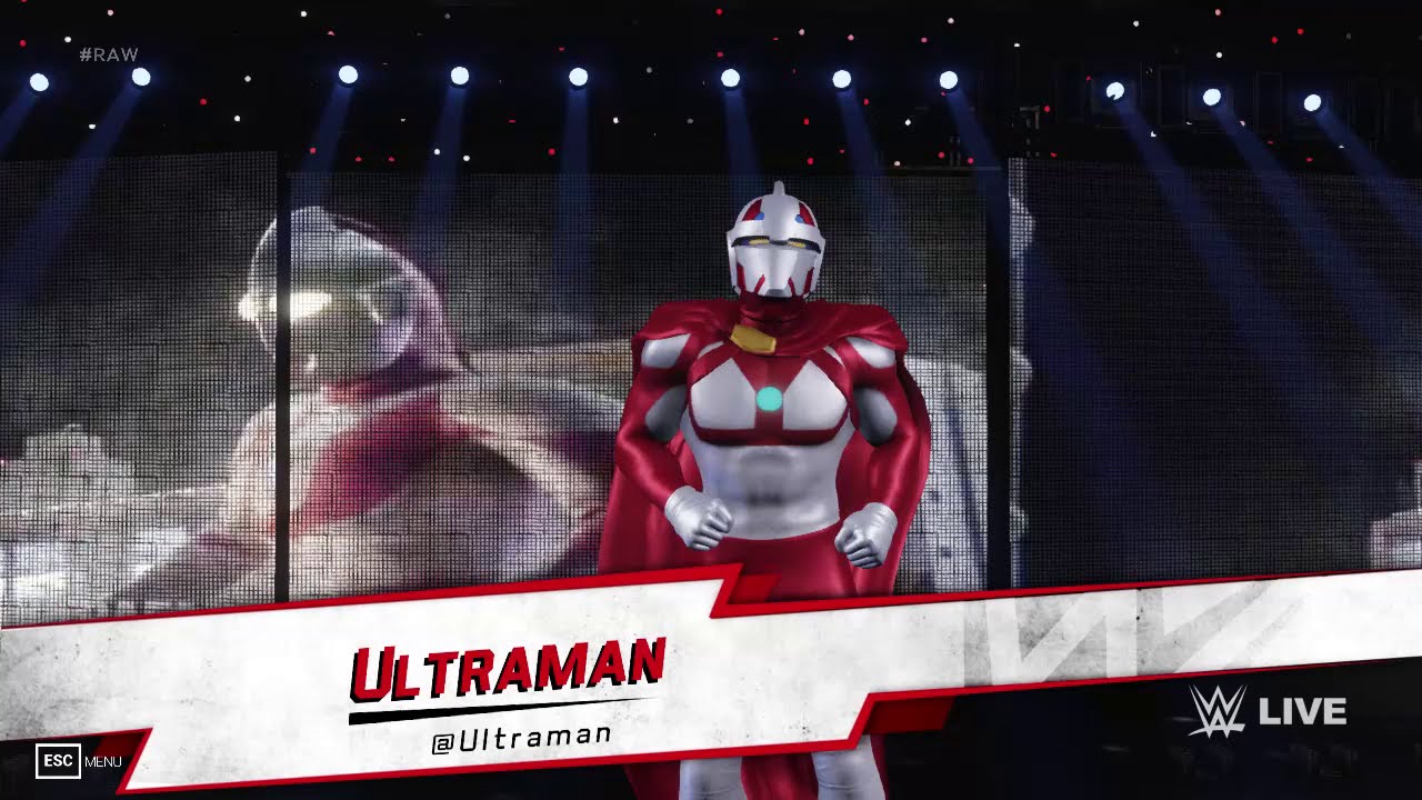 WWE 2K19 Ultraman - YouTube