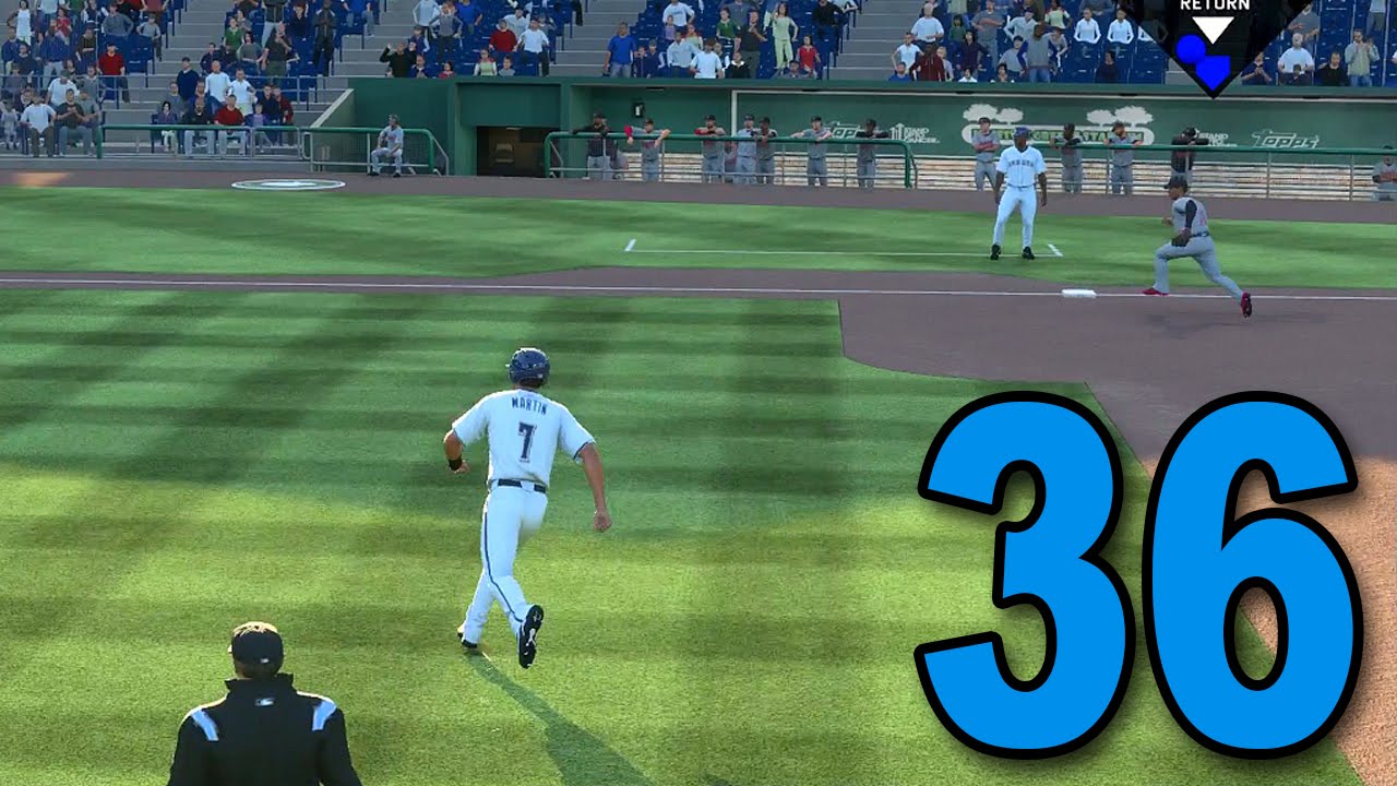 MLB 16 Road to The Show - Part 36 - DRUNKEN BASERUNNING?! Lol - YouTube