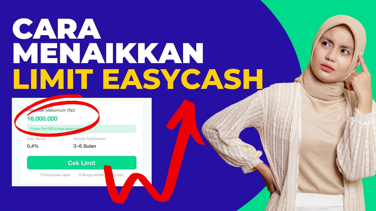 Cara Menaikkan Limit Easycash Sendiri Terbaru ! - YouTube