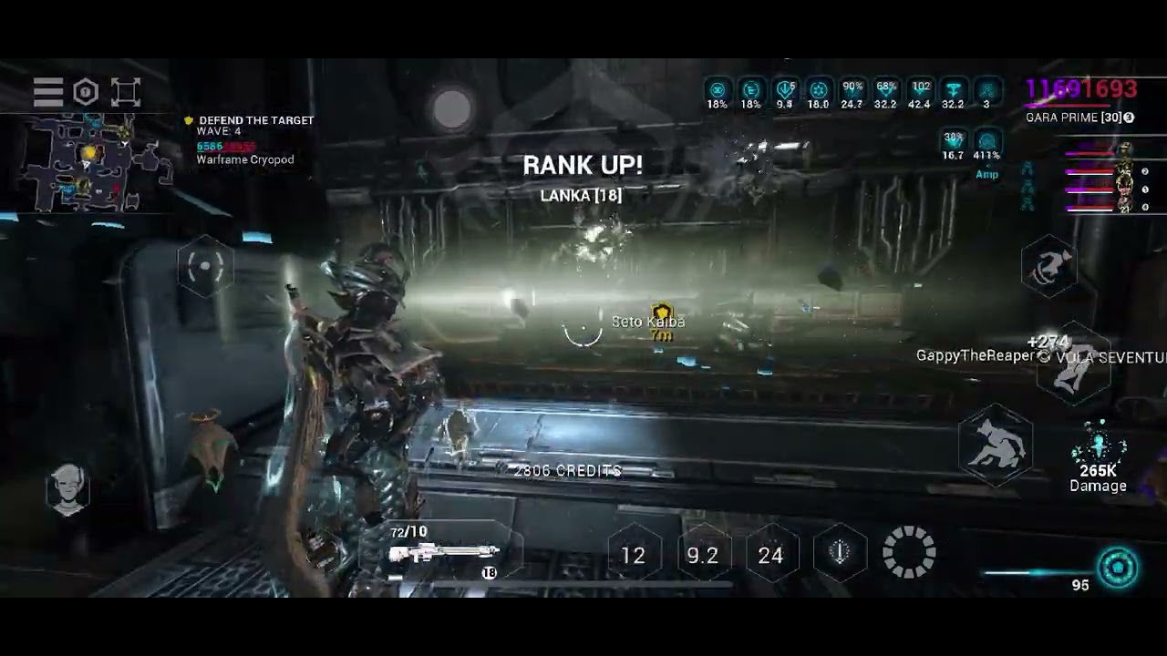 Warframe Mobile ios iphone 11 Gameplay (Gara Prime)😀 - YouTube