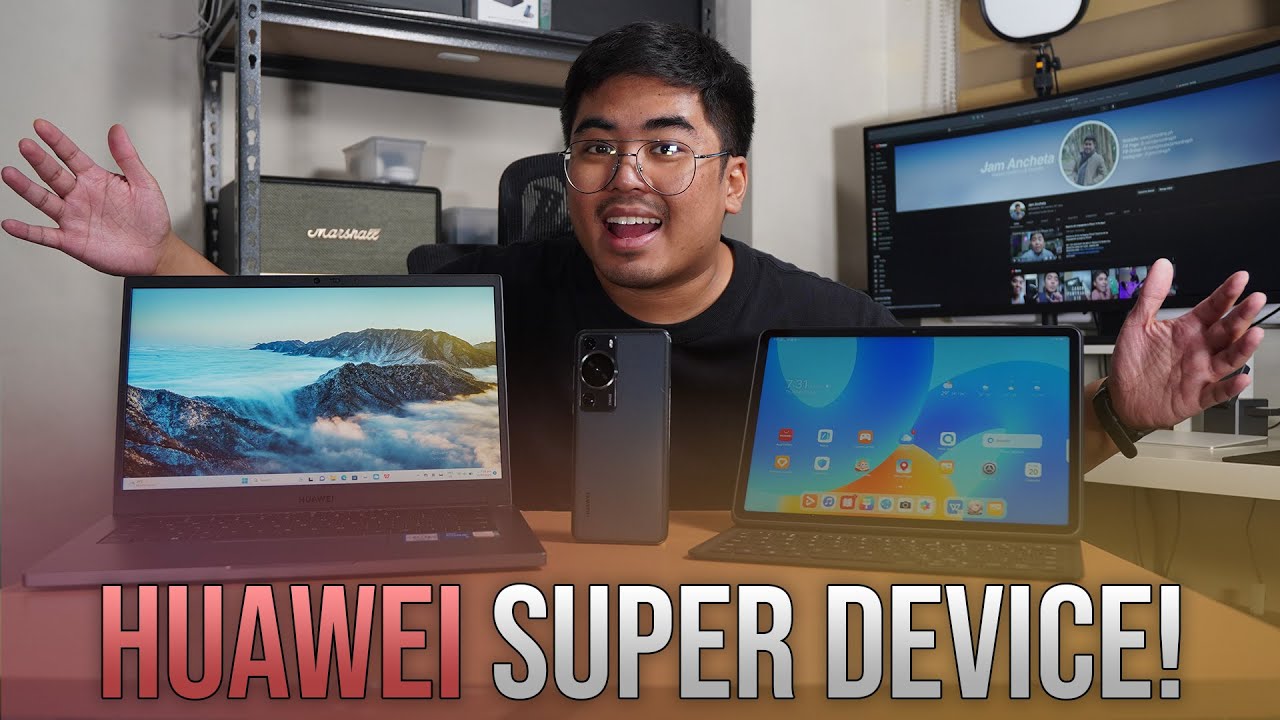 Here’s how I work with the HUAWEI Matebook D14 BE, MatePad 11.5 and P60 ...