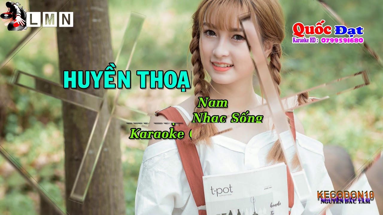 Karaoke | Huyền Thoại Nàng Tiên Cá - Tone Nam | ChaCha Max 2019 - YouTube