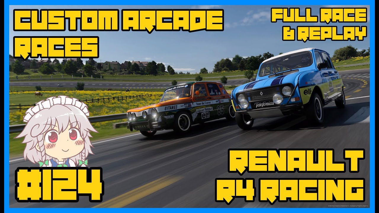 [Gran Turismo 7] Custom Arcade Races | Renault R4 Racing | Full Race ...
