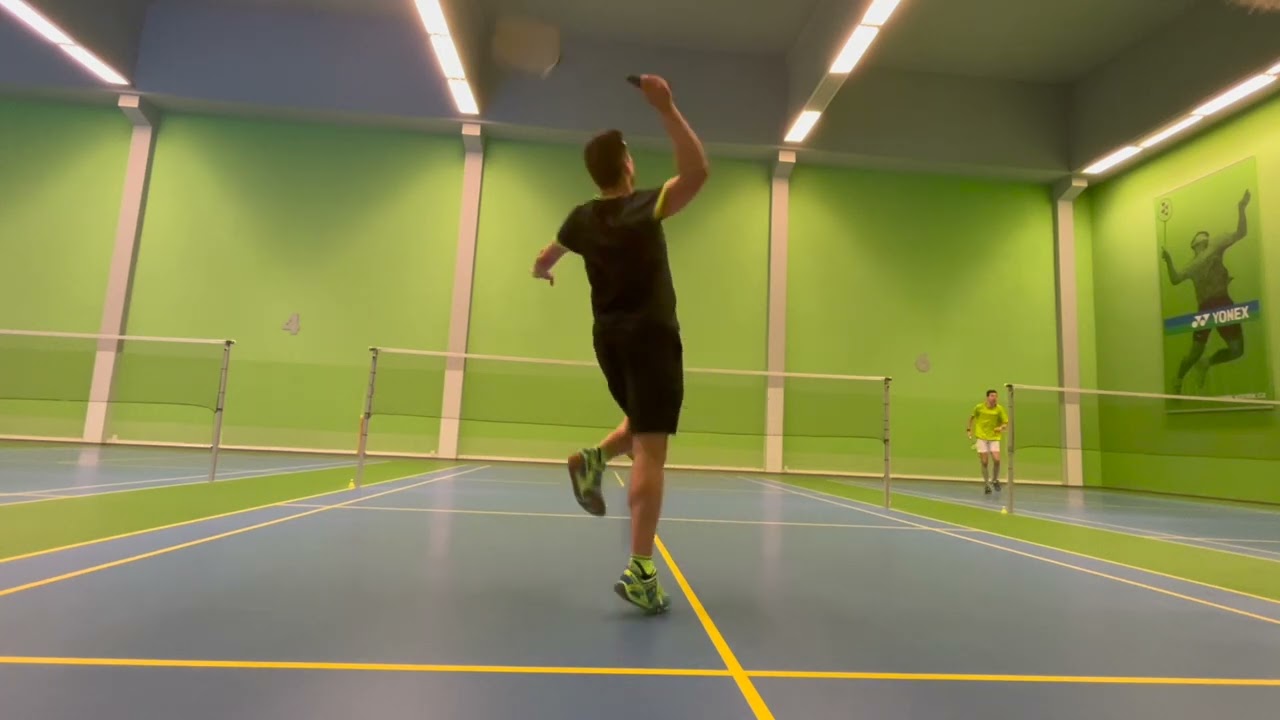 2022-05 BADMINTON - 9.Ostravský kanár - záznam utkání - Dominik Hanke ...