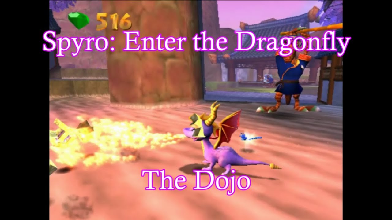 Spyro: Enter the Dragonfly (The Dojo) - YouTube