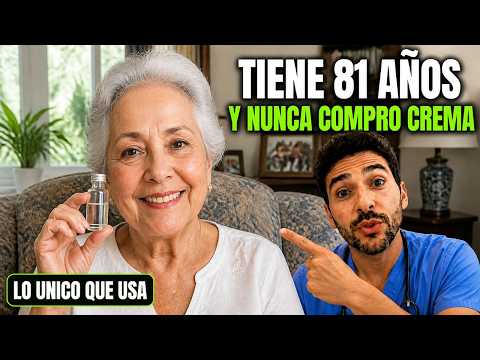 Tiene 81 y Nunca Compró una Crema: lo Único que se Pone en la Cara