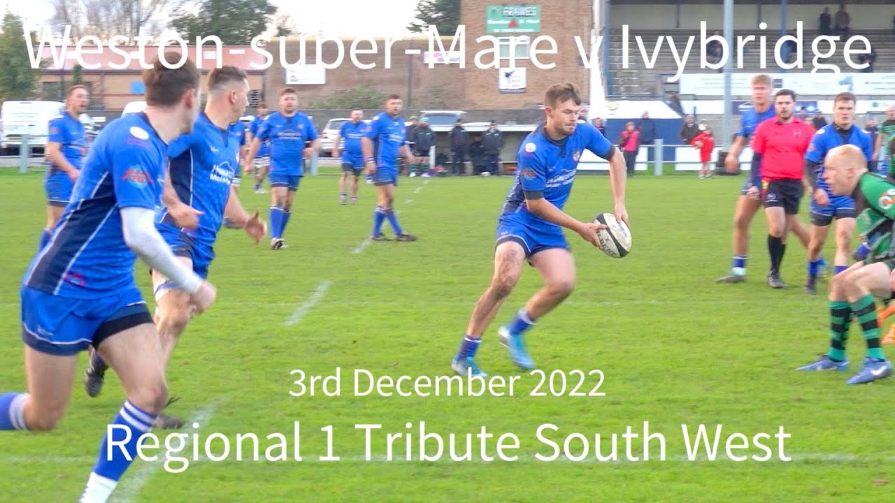 Weston-super-Mare RFC v Ivybridge RFC 3rd December 2022 - YouTube