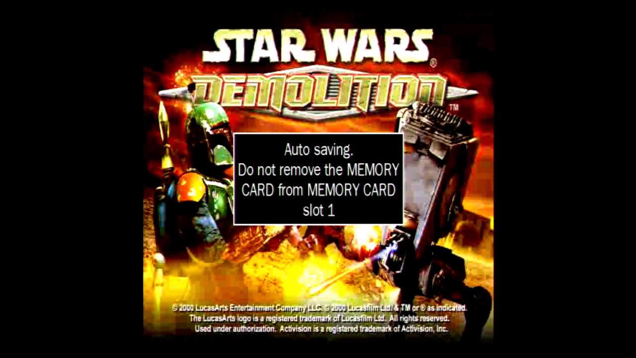 Star Wars Demolition PlayStation gameplay (w/ commentary) - YouTube