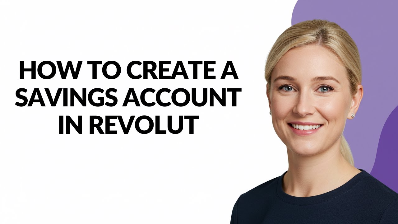 HOW TO CREATE A SAVINGS ACCOUNT IN REVOLUT - Julia'sTutorials - YouTube