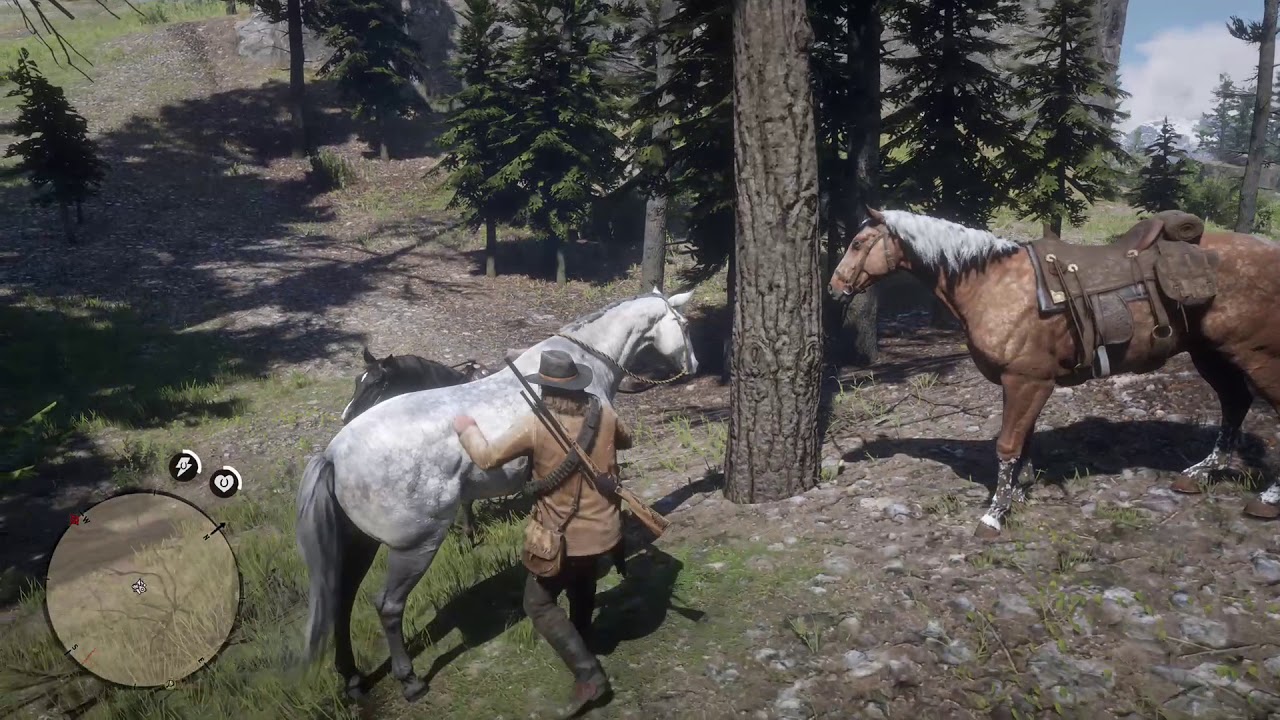 Red Dead Redemption 2 RDR2 - Horse Disappear Bug - YouTube