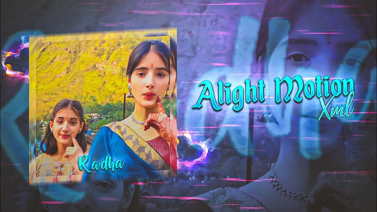 Radha Kaise Na Jale - Krishna Edit | Alight Motion Preset (Xml) | Ae Inspired | Alight Motion ...