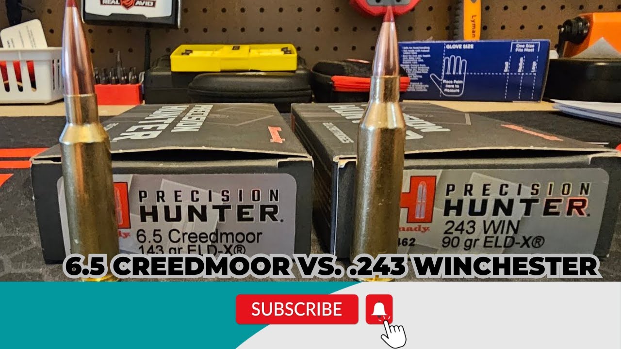6.5 Creedmoor vs. .243 Winchester - YouTube