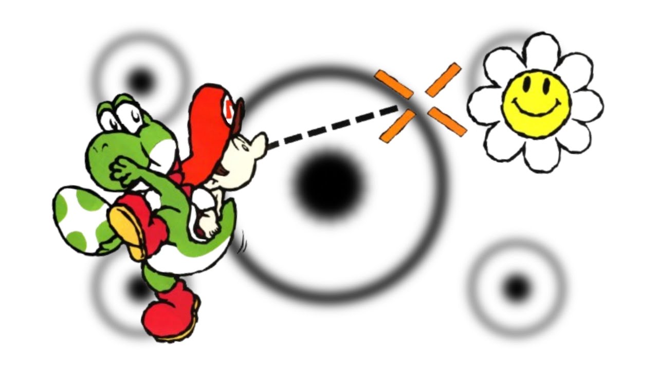 Yoshi's Island "Flower Garden" Animation V1 — Nädnerb - YouTube