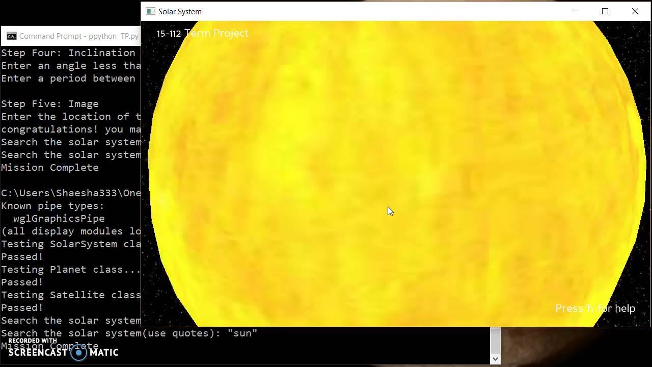 15-112 Term Project - YouTube