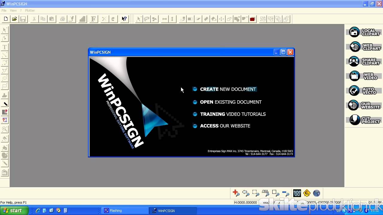 Skilteproduktion.dk - WinPCSIGN - Installation / anvendelse - YouTube
