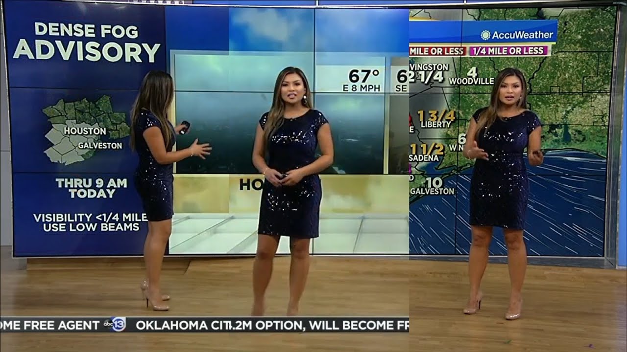 Elita Loresca in a short sparkly blue dress 11/20/20 - YouTube