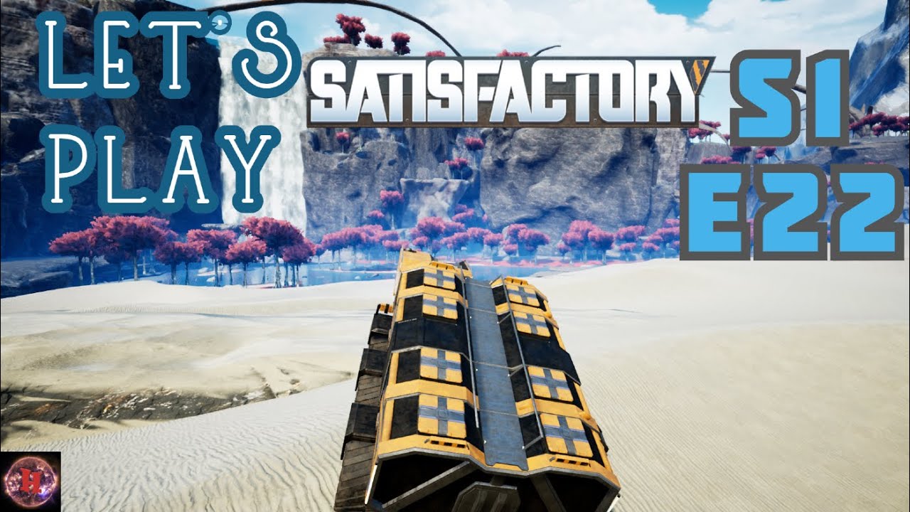Satisfactory LP1 E22: Geothermal generator - YouTube