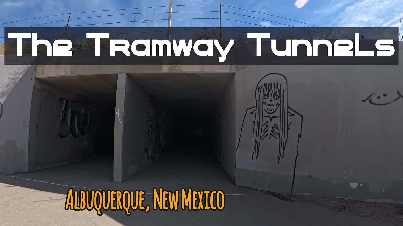 Exploring Two Tramway Tunnels in Albuquerque, NM - YouTube