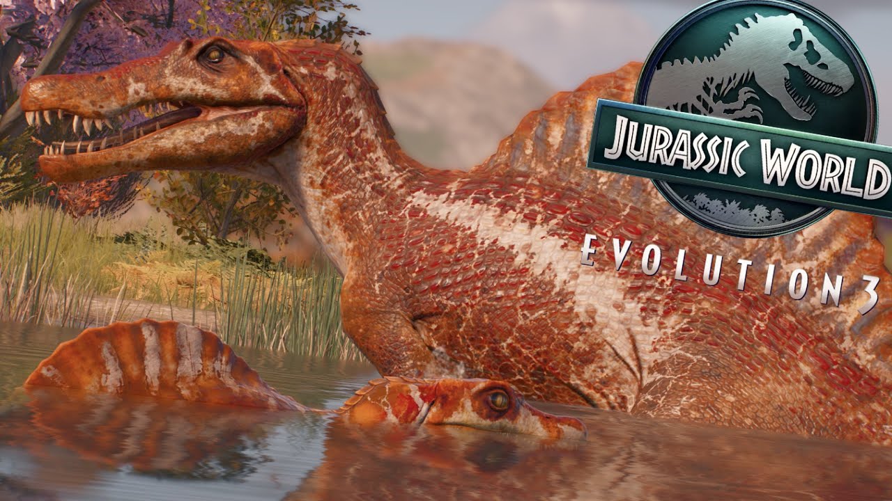 SPINOSAURUS CLIFFS AND YUTYRANNUS HOT SPRINGS!!! | Jurassic World ...