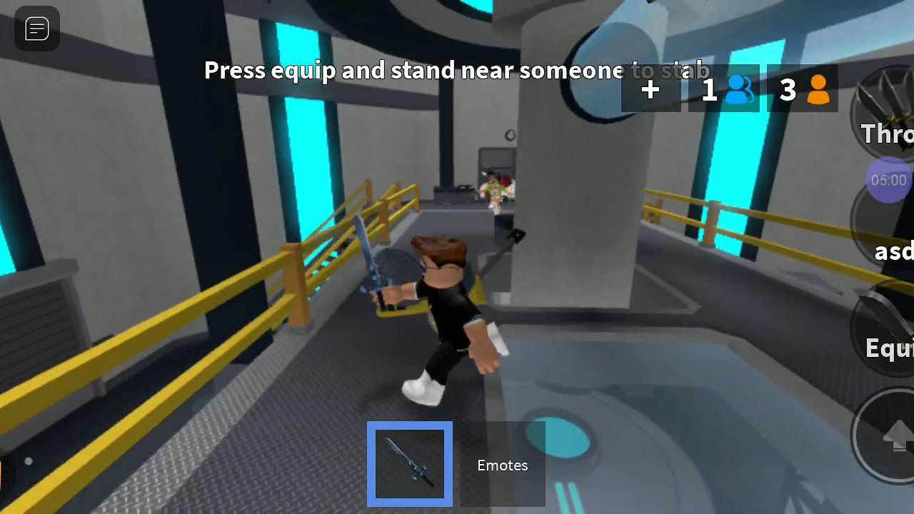1v1 a mm2 player for fun I won the lvl pls comment down below if you ...