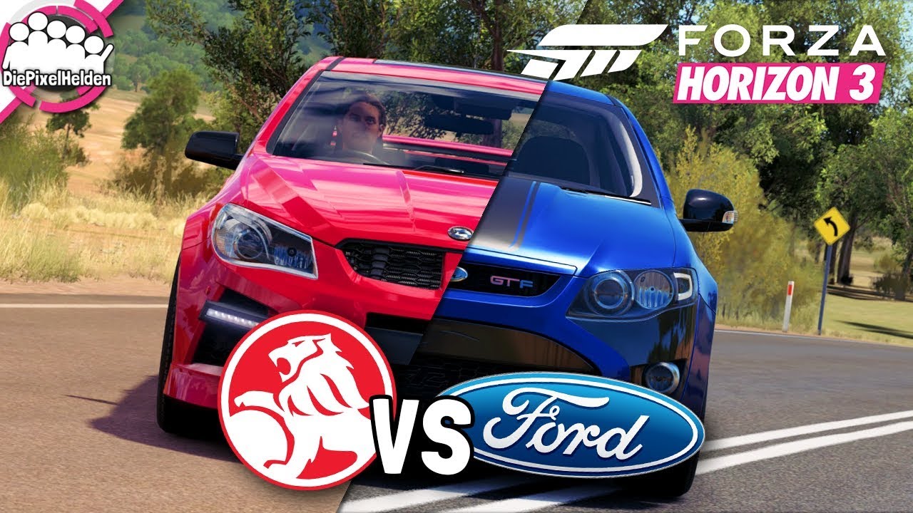 FORZA HORIZON 3 - HOLDEN vs FORD - MULTIPLAYER - Let's Play Forza ...