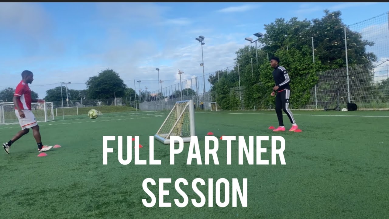 Full Partner Training Session | Game Realistic Drills | Technical Training For Footballers - YouTube