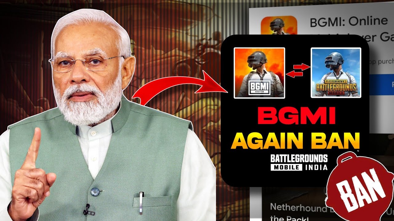 BGMI BAN 2025 | PM Modi’s Final Decision - YouTube