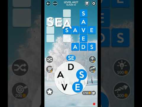 WORDSCAPES LEVEL 4427 masaya ang mga salita - YouTube