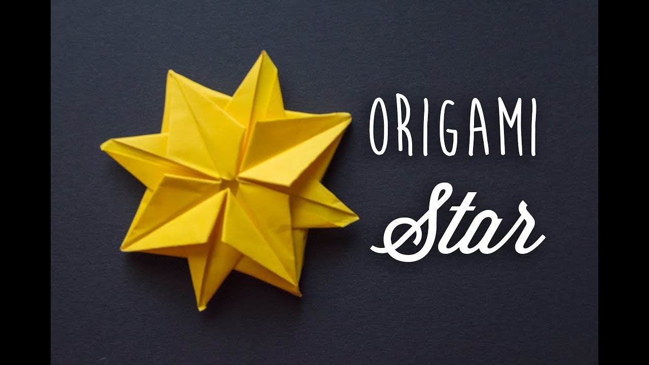 Origami Star | Christmas Star - YouTube
