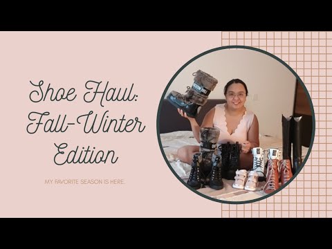 Shoe Haul. Autumn-Winter Collection.